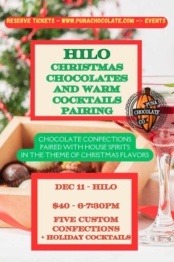 Hilo's Puna Chocolate Cafe and Cocktails - Puna Chocolate Company